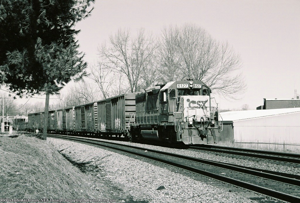 South bound CSX 6127 local